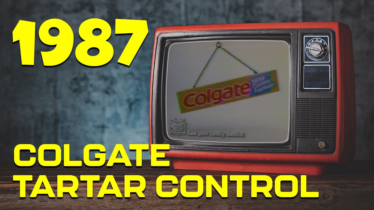 Colgate Tartar Control Formula Toothpaste TV Commercial - Feb 1987 ...