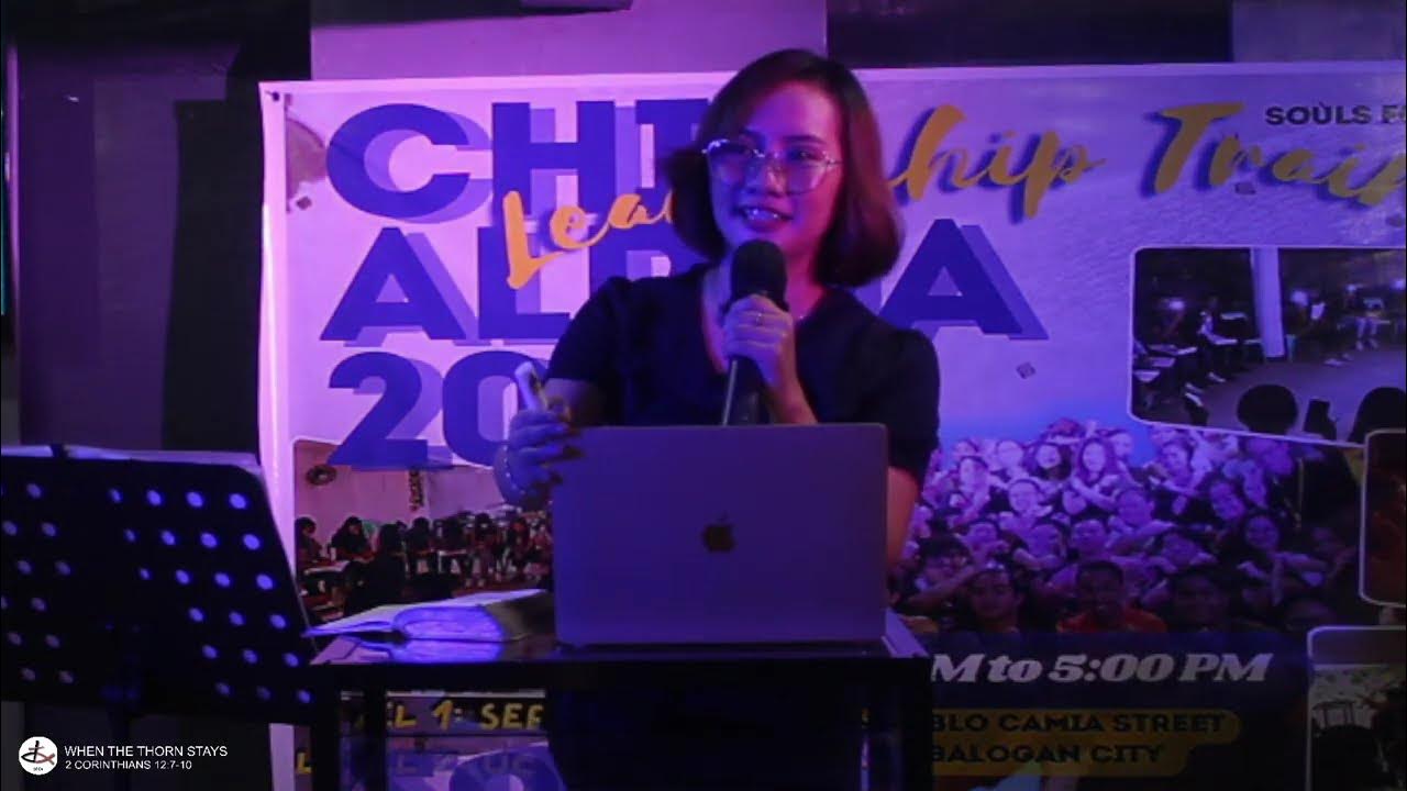 Preaching: When the Thorn Stays | Ms. Jessa Pacoma (October 6, 2024) - YouTube