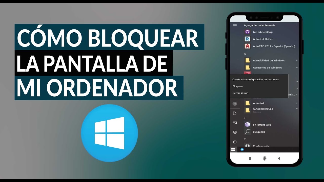 ¿Cómo Bloquear Automáticamente la Pantalla de mi Ordenador con Windows ...