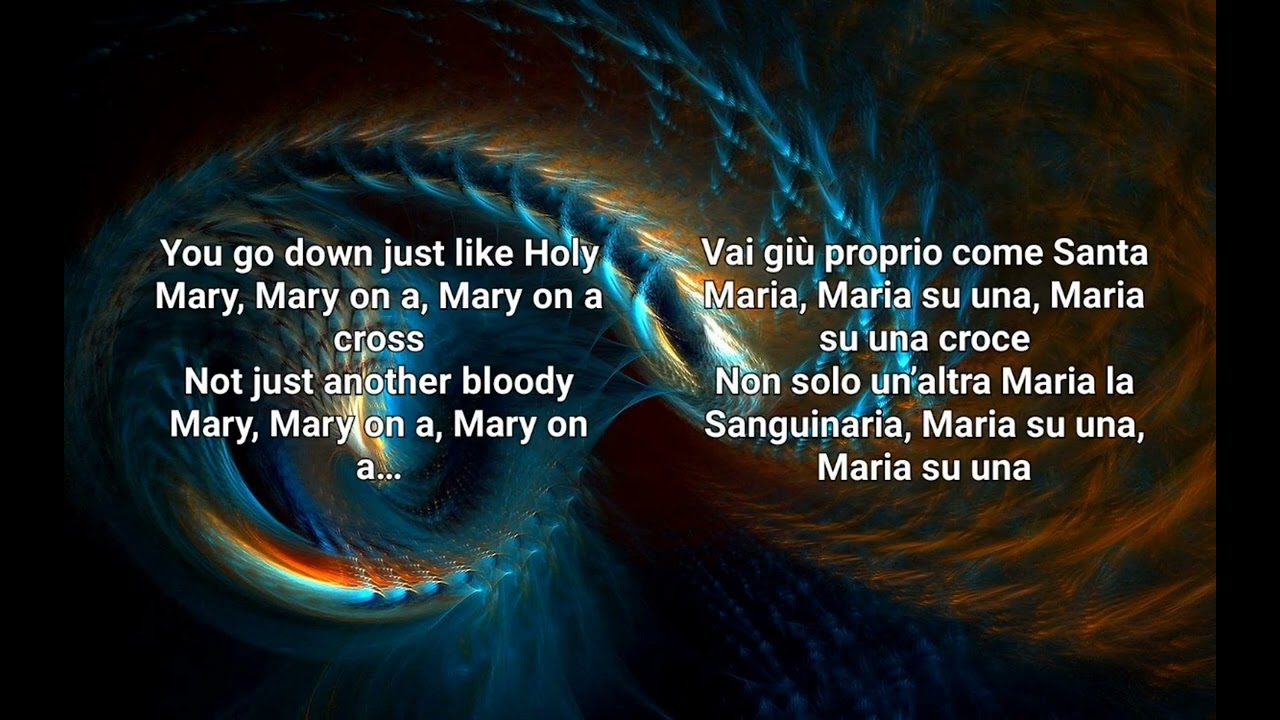 MARY ON A CROSS - GHOST - TESTO E TRADUZIONE - YouTube