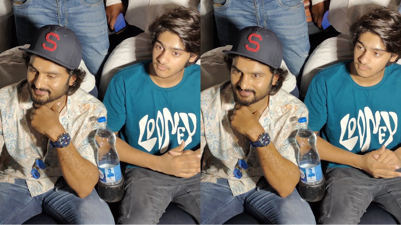 HAROM HARA MOVIE PREMIERE WATCHING SUDHEER BABU AND SON | SANDHYA 35MM ...