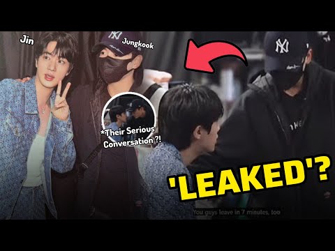 SECRET REVEALED?! This Jin and Jungkook's Conversation 'Leaked' to the public? What a Secret?