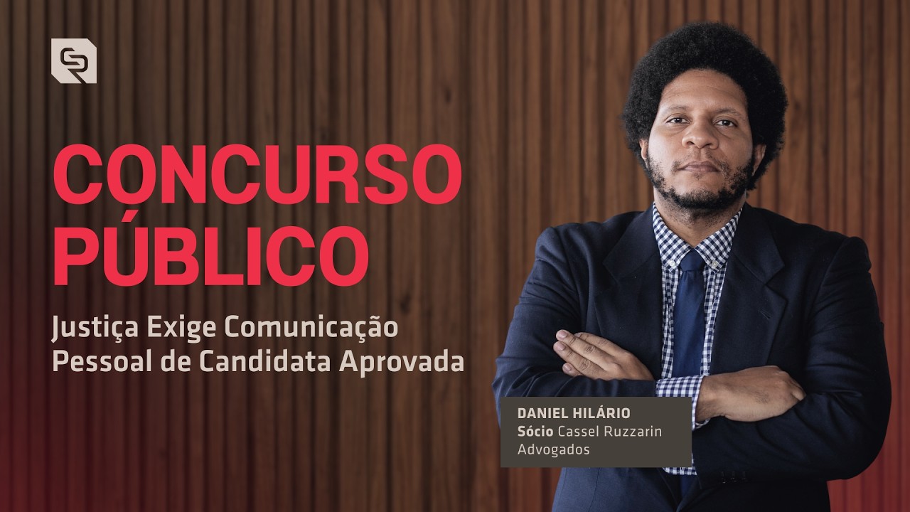 Lapso temporal exige comunicação pessoal de candidata aprovada - YouTube