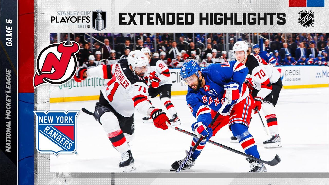 New Jersey Devils vs New York Rangers R1, Gm6 Apr 29, 2023 HIGHLIGHTS ...