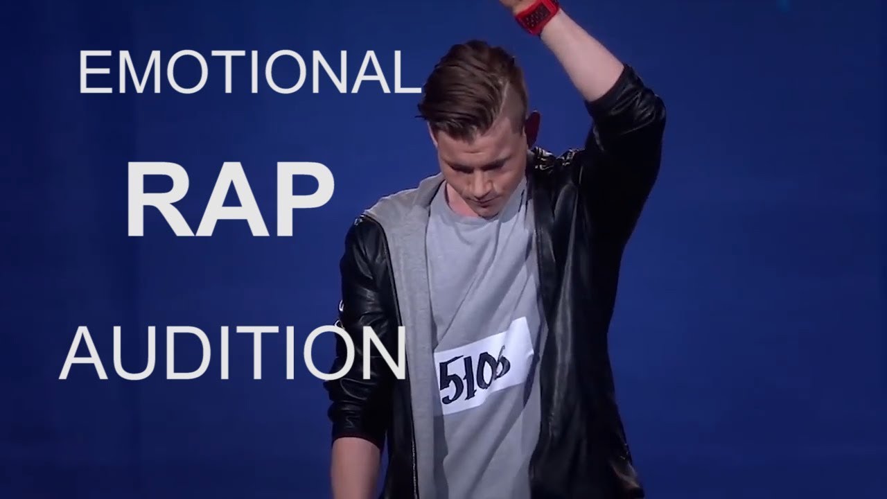 GOLDEN BUZZER Patrick Jorgensen RAP for his MOM. HD - YouTube