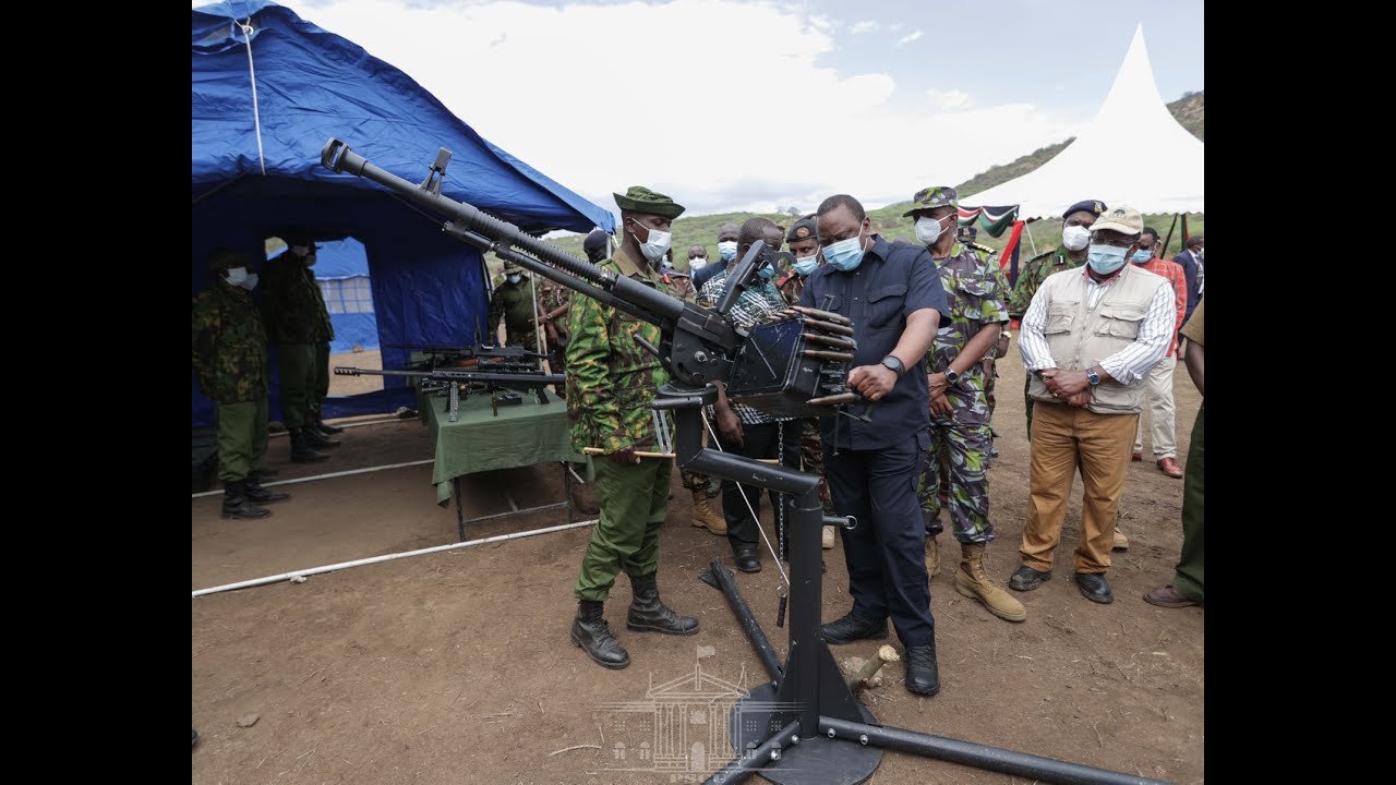 UHURU HATAKI MCHEZO, TOGETHER WITH CS MATIANGI INSIDE A SPECIALIZED GSU ...