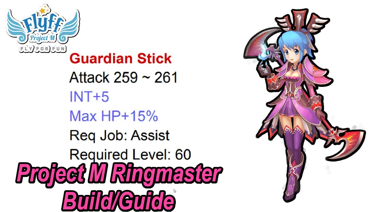 Flyff Project M (Flyff Universe): Ringmaster Build/Guide mit allen ...