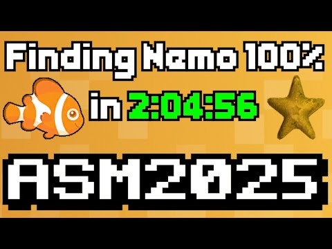 My Speedrun from ASM2025 - Finding Nemo 100%