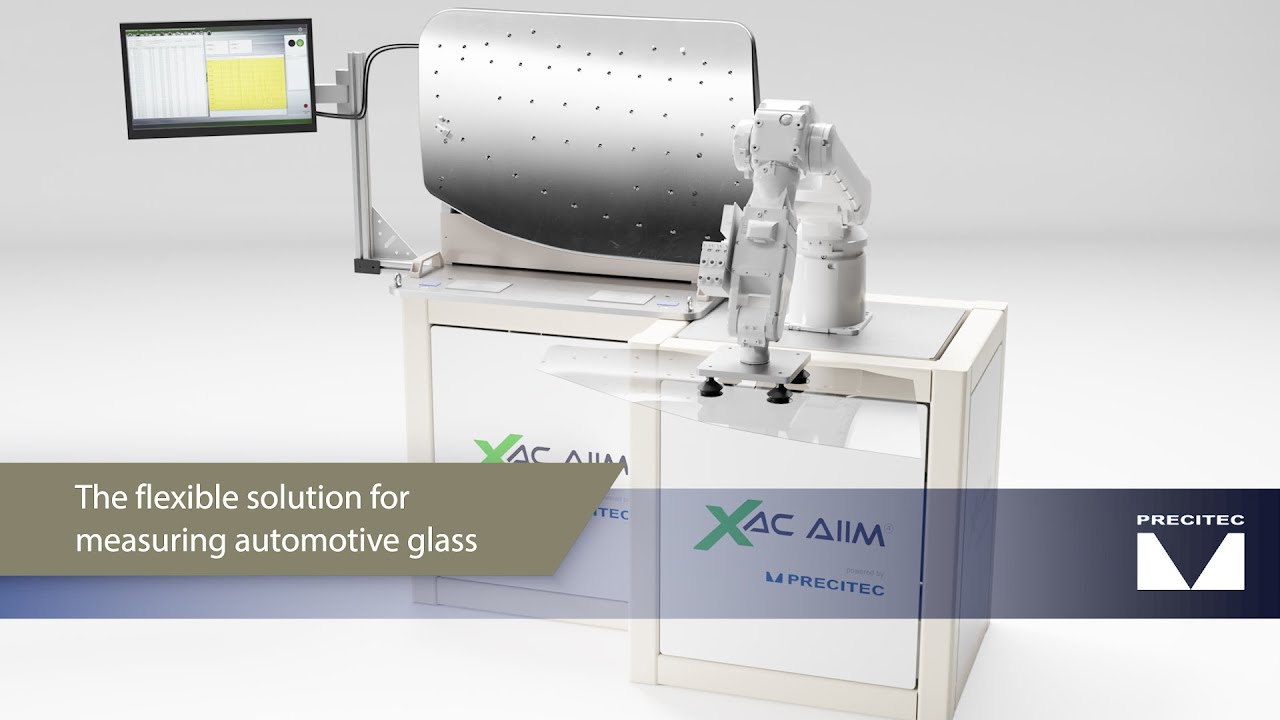 Precitec XacAIIM optical measuring automotive glass - flexible, cost ...