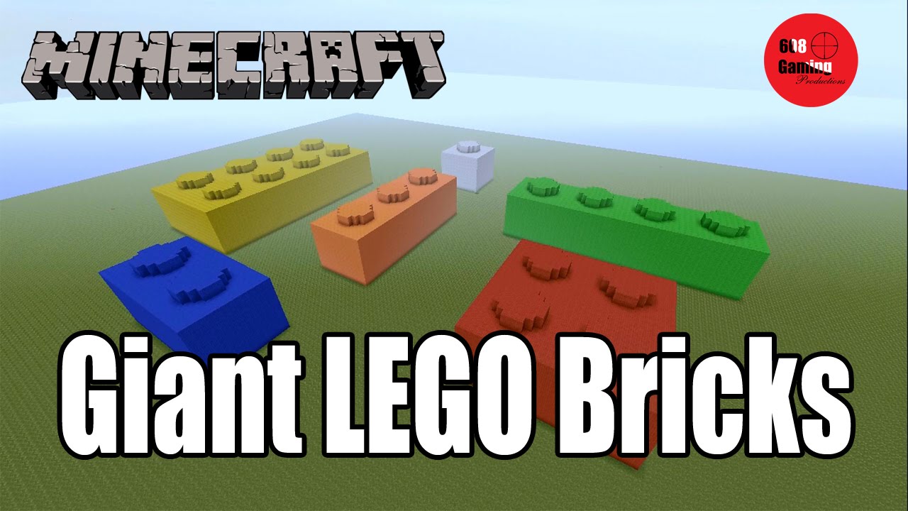 Minecraft Giant Lego Bricks - YouTube