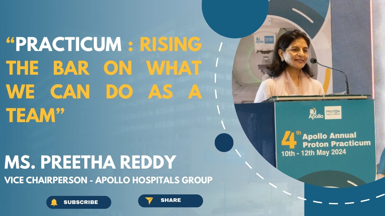 Ms.Preetha Reddy | Addressing oncology needs globally | 4th Apollo ...