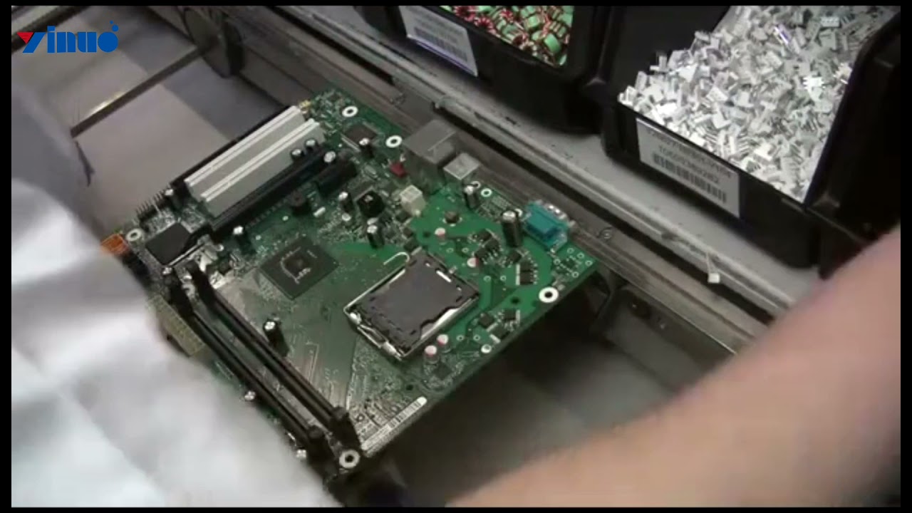 auto odd form insertion machine - YouTube