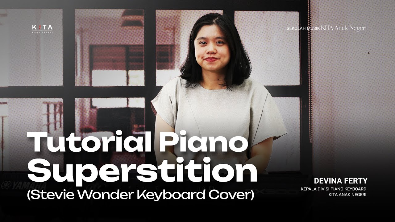 Piano Tutorial Superstition - Devina Ferty (Stevie Wonder Keyboard Cover) - YouTube