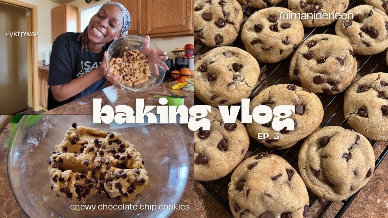 baking vlog: chewy chocolate chip cookies & more pistons basketball ...