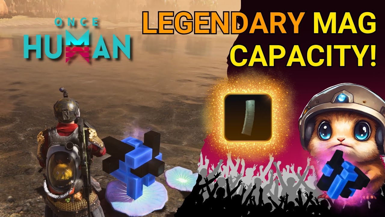 Once Human: Extended Rifle Mag Location Revealed! 🎮 | Weapon Accessory ...