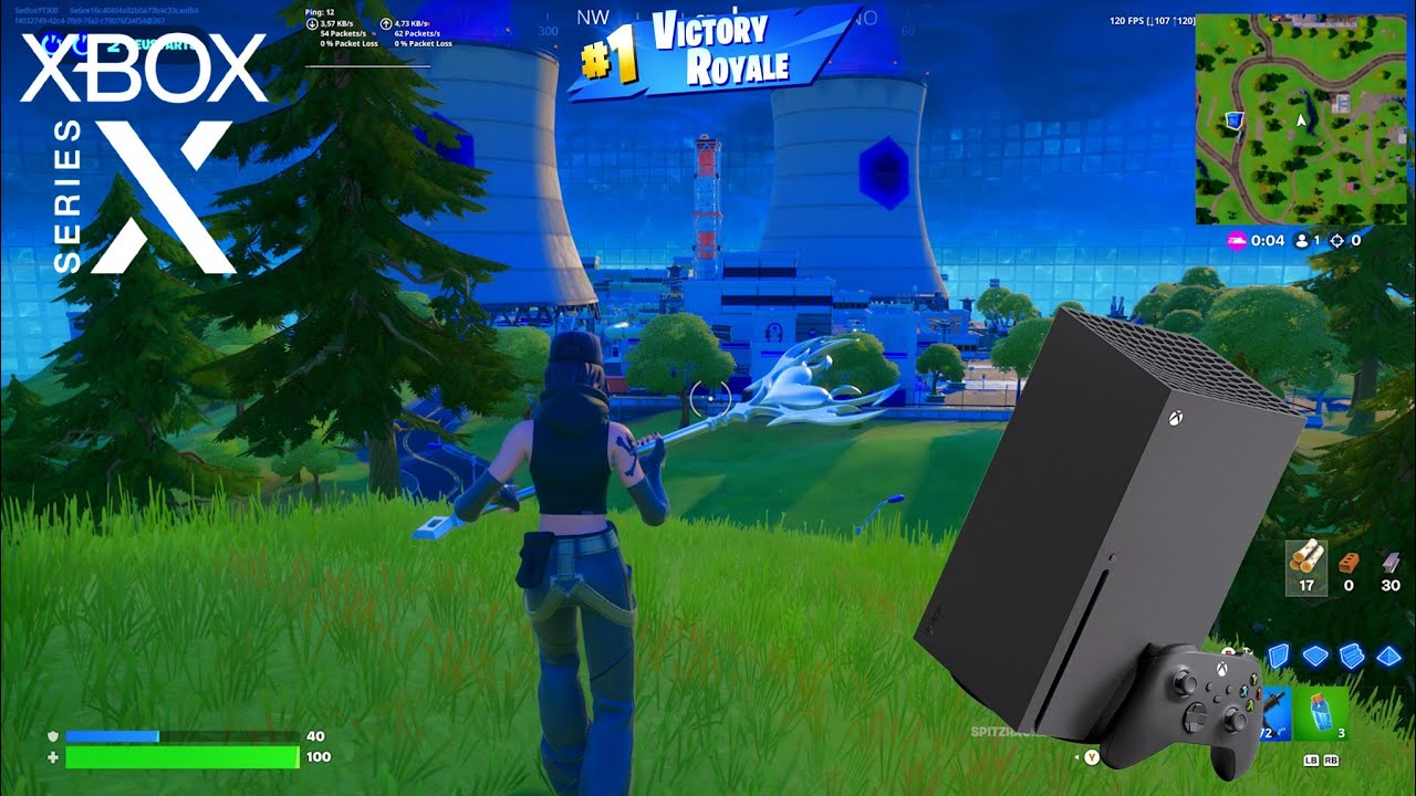 Xbox Series X Fortnite Reload Controller Gameplay (4K 120FPS) - YouTube