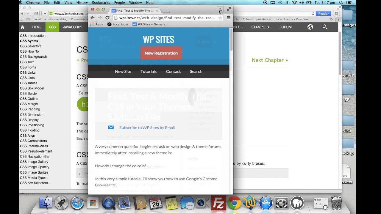 Learn Css Basics For Wordpress Beginners Youtube