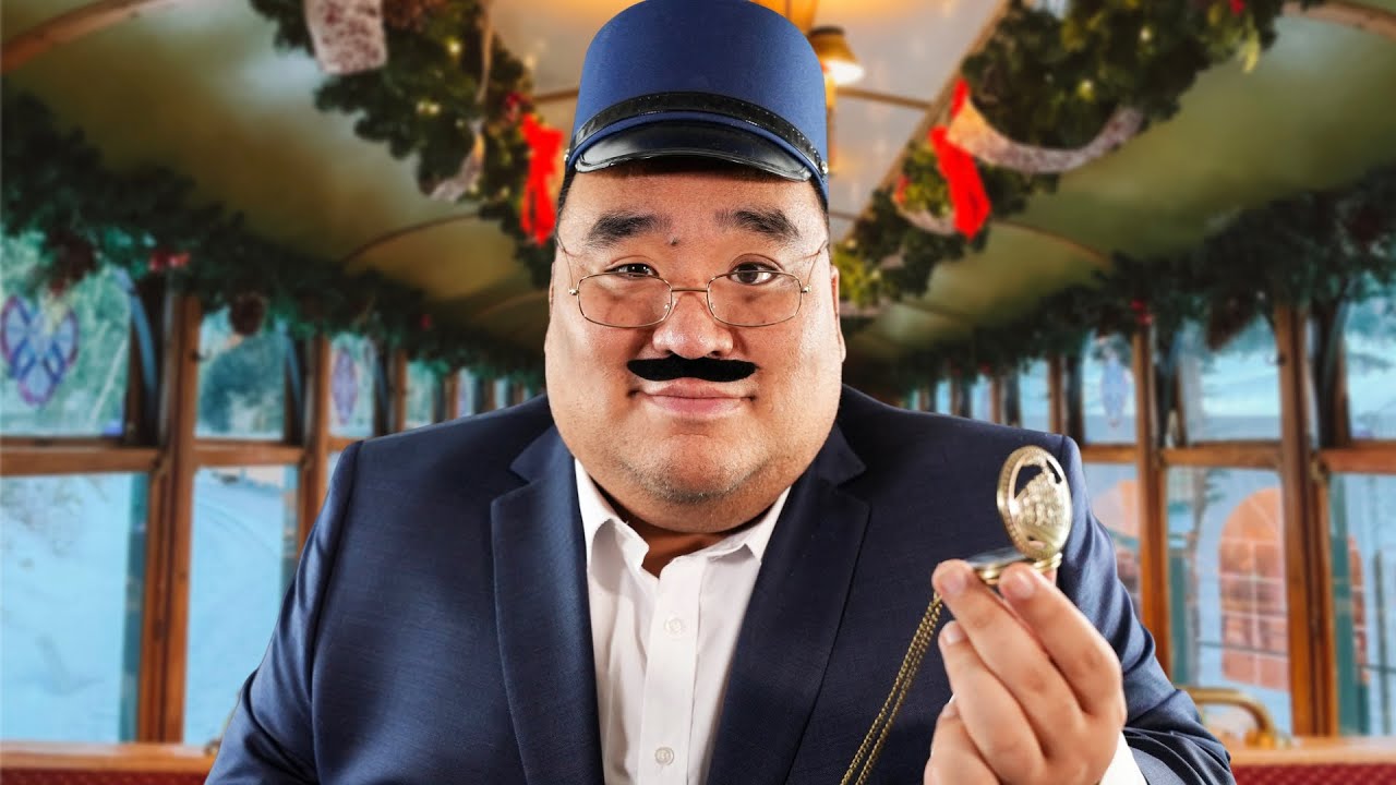 Holiday Train Conductor 🎅🏾 12 Days of ASMR (Day 9) - YouTube