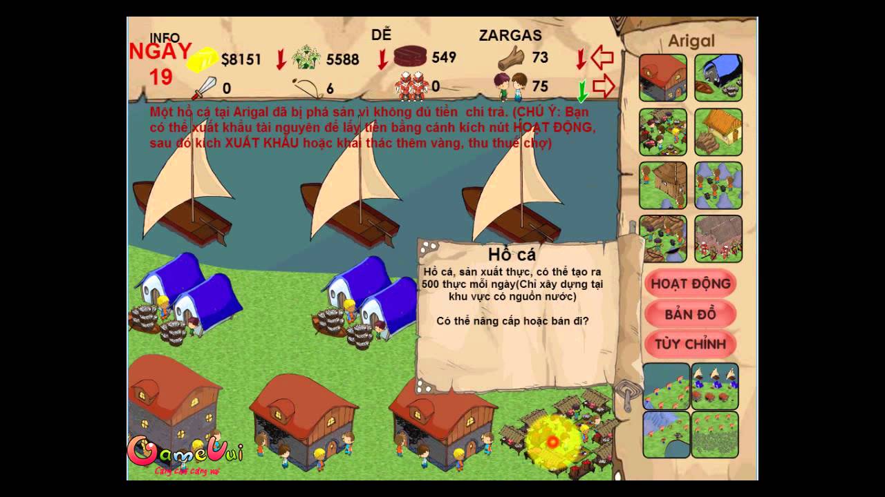 Hướng dẫn chơi Game Đế chế - Gamevui - YouTube