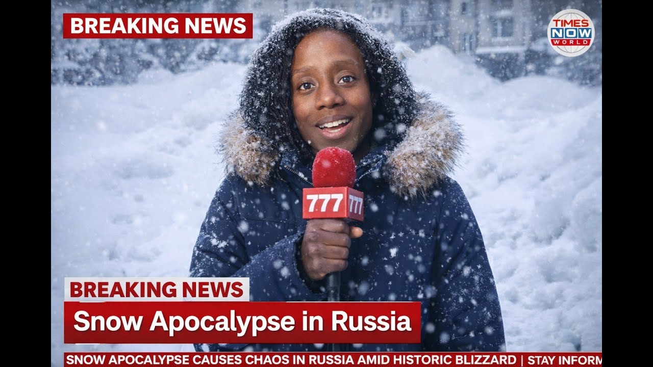 BREAKING NEWS: Snow Apocalypse in Russia as Historic Blizzard Buries ...