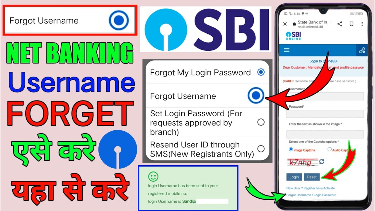 SBI Net Banking Username And Password Forgot Kaise Kare SBI Net sbi-net-banking-username-and-password-forgot-kaise-kare-sbi-net