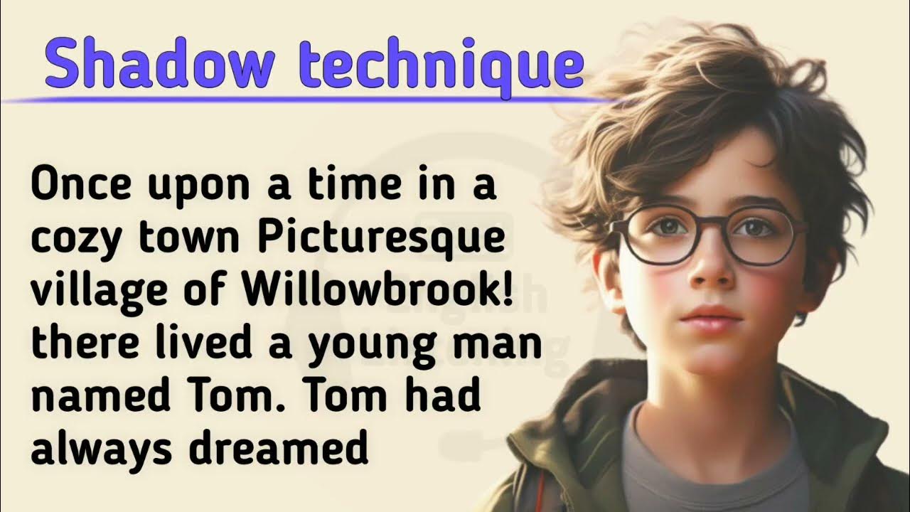 Shadowing technique in English | English listening skills | Learn ...