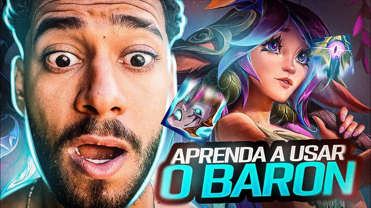 VOCÊ TA PERDENDO JOGO POR NÃO SABER COMO USAR O BARON!! - LoL Wild Rift ...