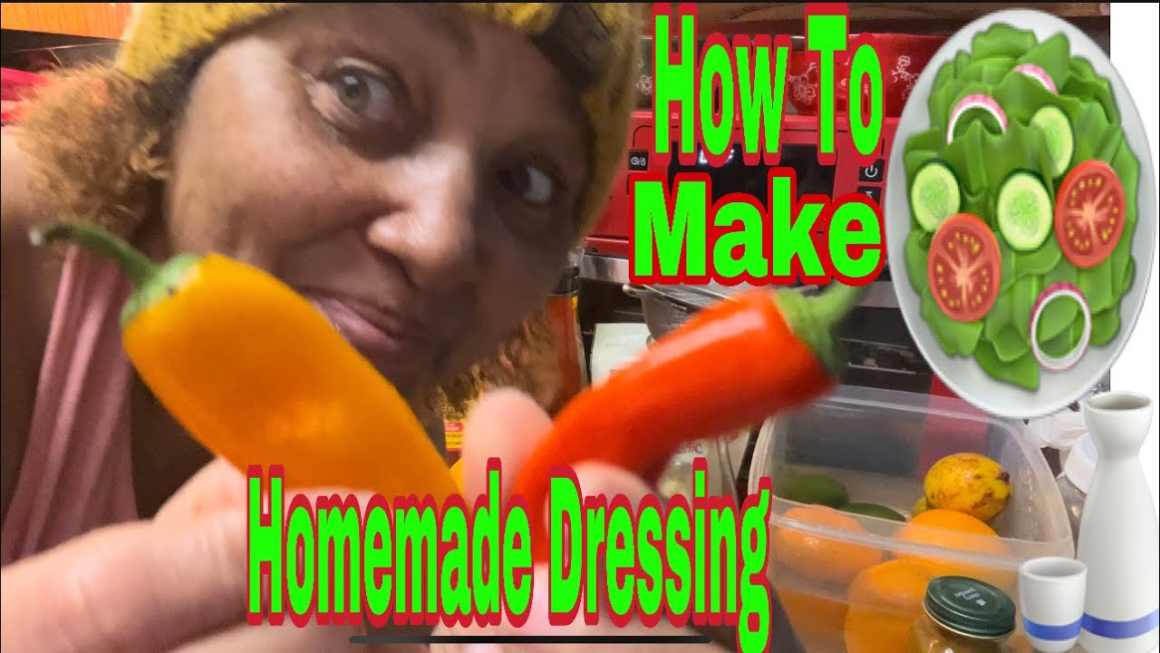 How To Make Homemade Dressing | Try This Easy Salad Dressing | Step by ...