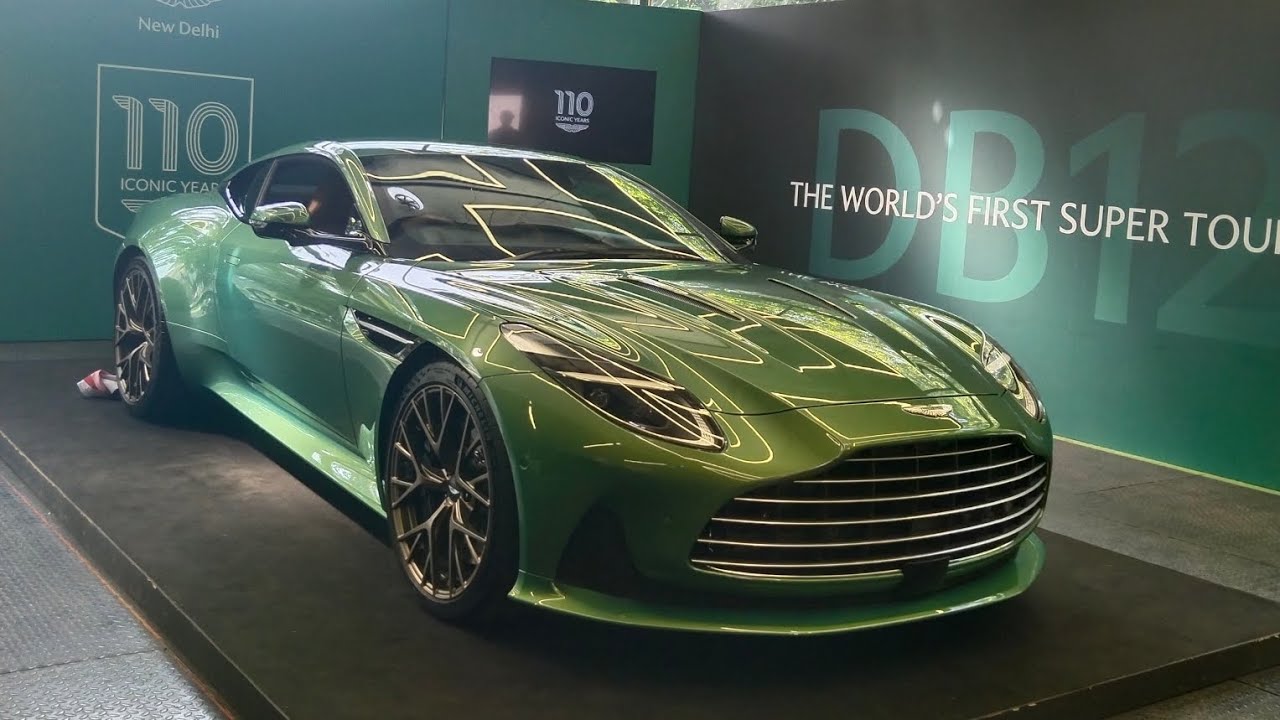 CHECK OUT THE ALL NEW ASTON MARTIN DB12 | DB12 Launch in India 🇮🇳 ...