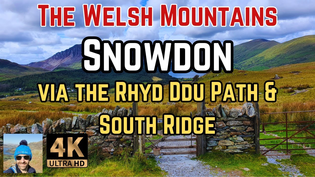 Snowdon RHYD DDU Path and South Ridge Solo Hike | Walk Wales - YouTube
