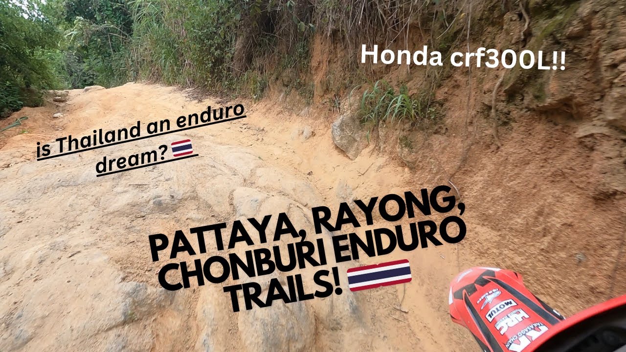 An afternoon riding Pattaya, Rayong &ChonBuri’s basic enduro trails! Waterfall, smoothie and ...