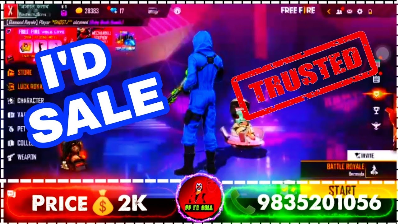 73 LEVEL BLUE CRIMINAL ID SALE || ID SELL FREE FIRE || 7 TO ALL ELITE ...