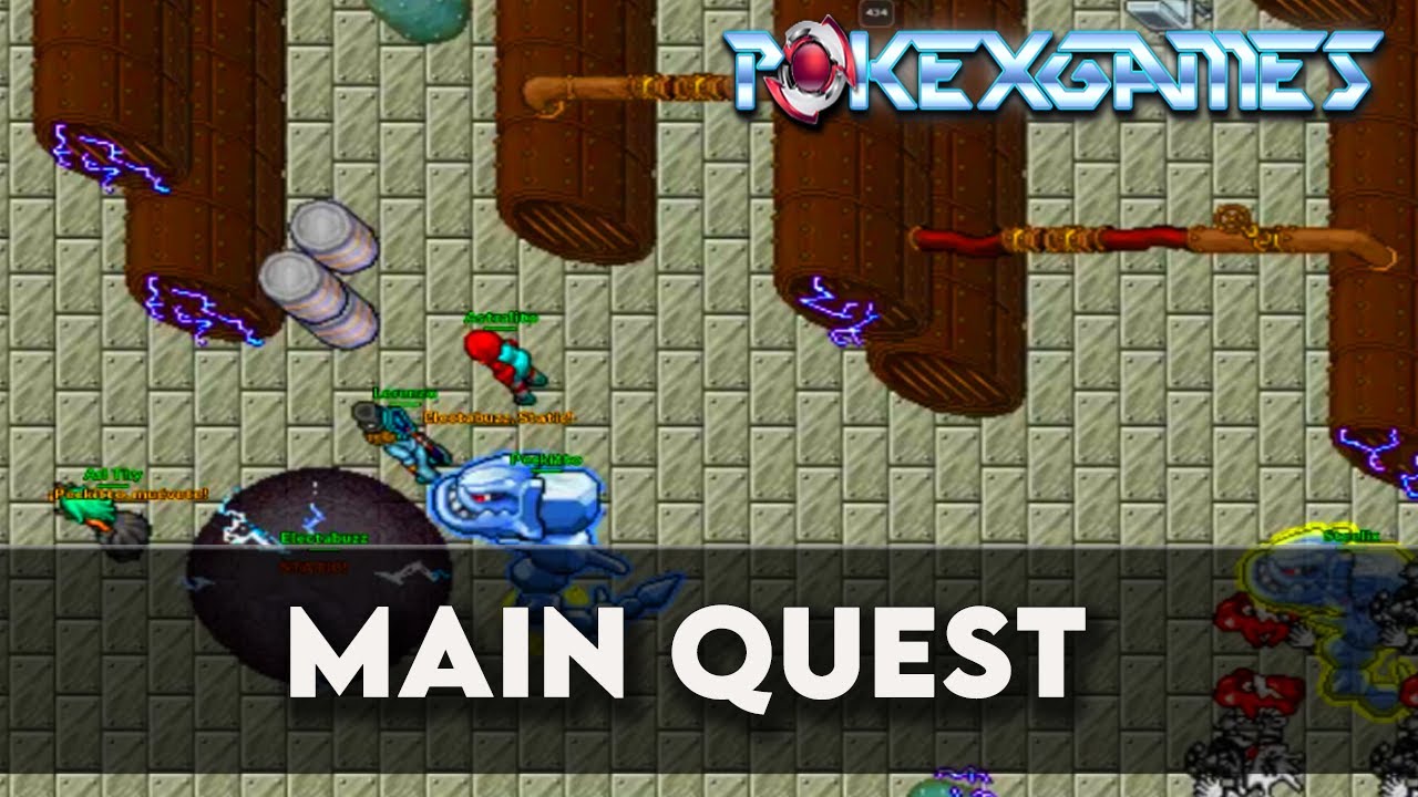 POKEXGAMES | MAINT QUEST | TASKS PARTE 5 - YouTube