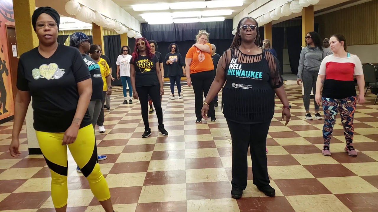 Reviewing steps for Hush Line Dance - YouTube
