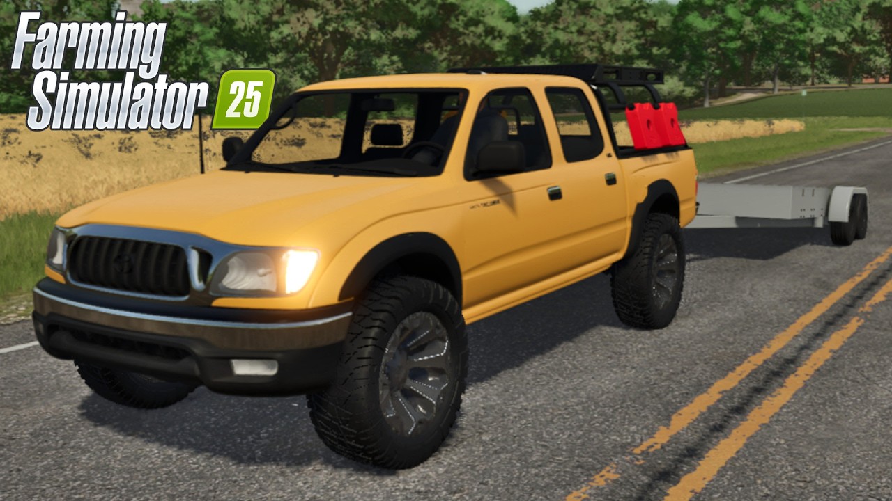 FS25 - 2002 Toyota Tacoma - NEW CAR MOD for Farming Simulator 2025 ...