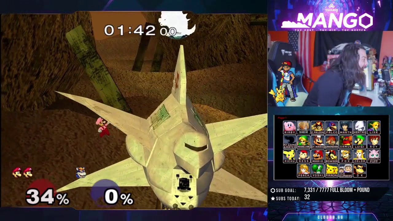 BEST mang0 Super Smash Bros. Melee CLIPS COMPILATION #1 - YouTube