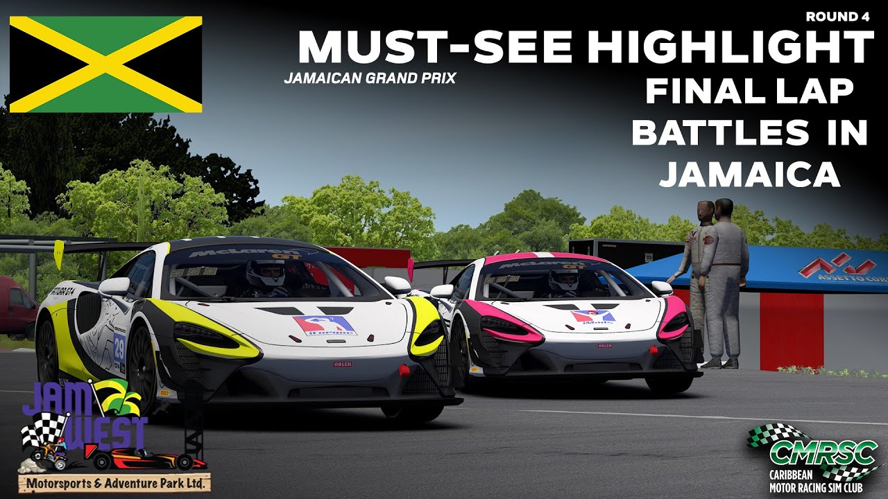 Must See Highlight l FINAL LAP BATTLES IN GT4 AT JAMWEST l CMRSC - YouTube