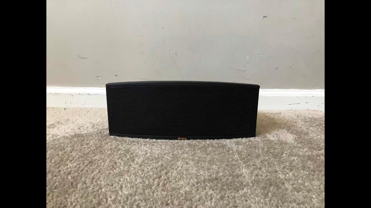 Boston Acoustics Micro90C II Home Theater Surround Center Channel ...