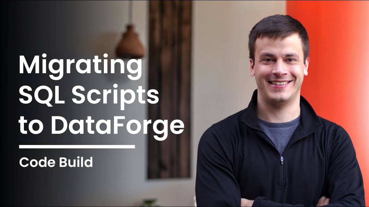 Using SQL Scripts to Build in DataForge - Full developer walkthrough - YouTube