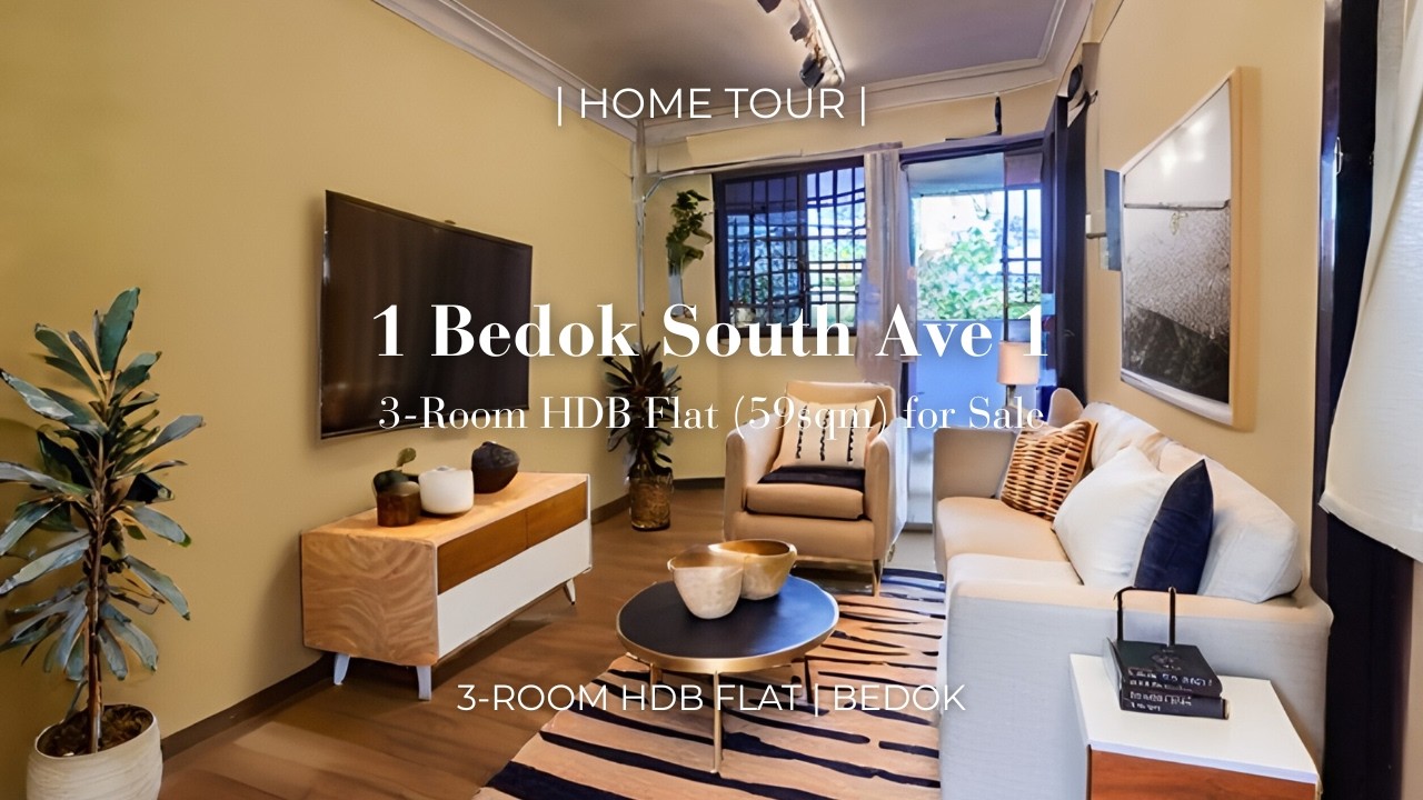 3-Room HDB Flat for Sale | 1 Bedok South Ave 1 | Near Market & Hawker ...