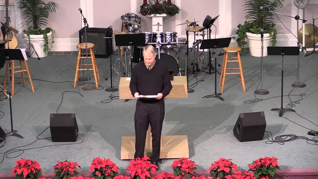 Im Dreaming of a Right Christmas / Pastor Tom Carter / 12.13.15 - YouTube