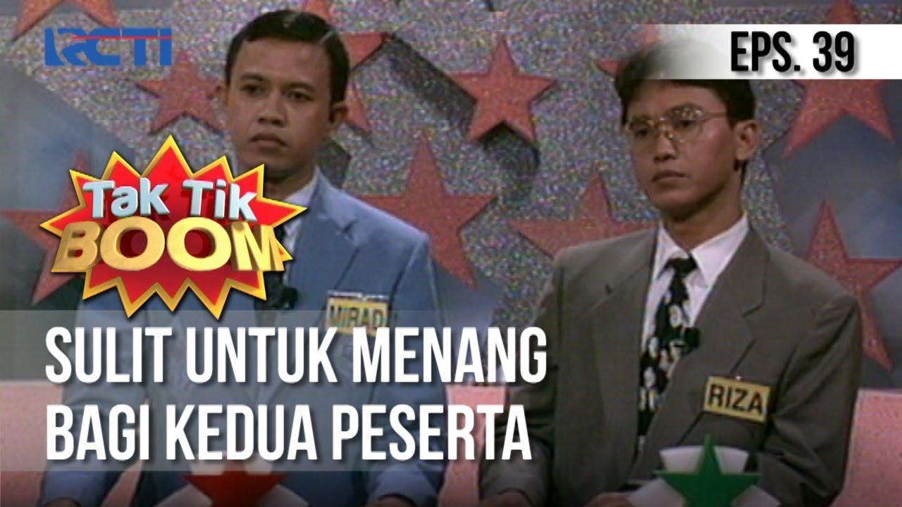 KUIS TAK TIK BOOM X - Sulit Untuk Menang Bagi Kedua Peserta | Episode ...