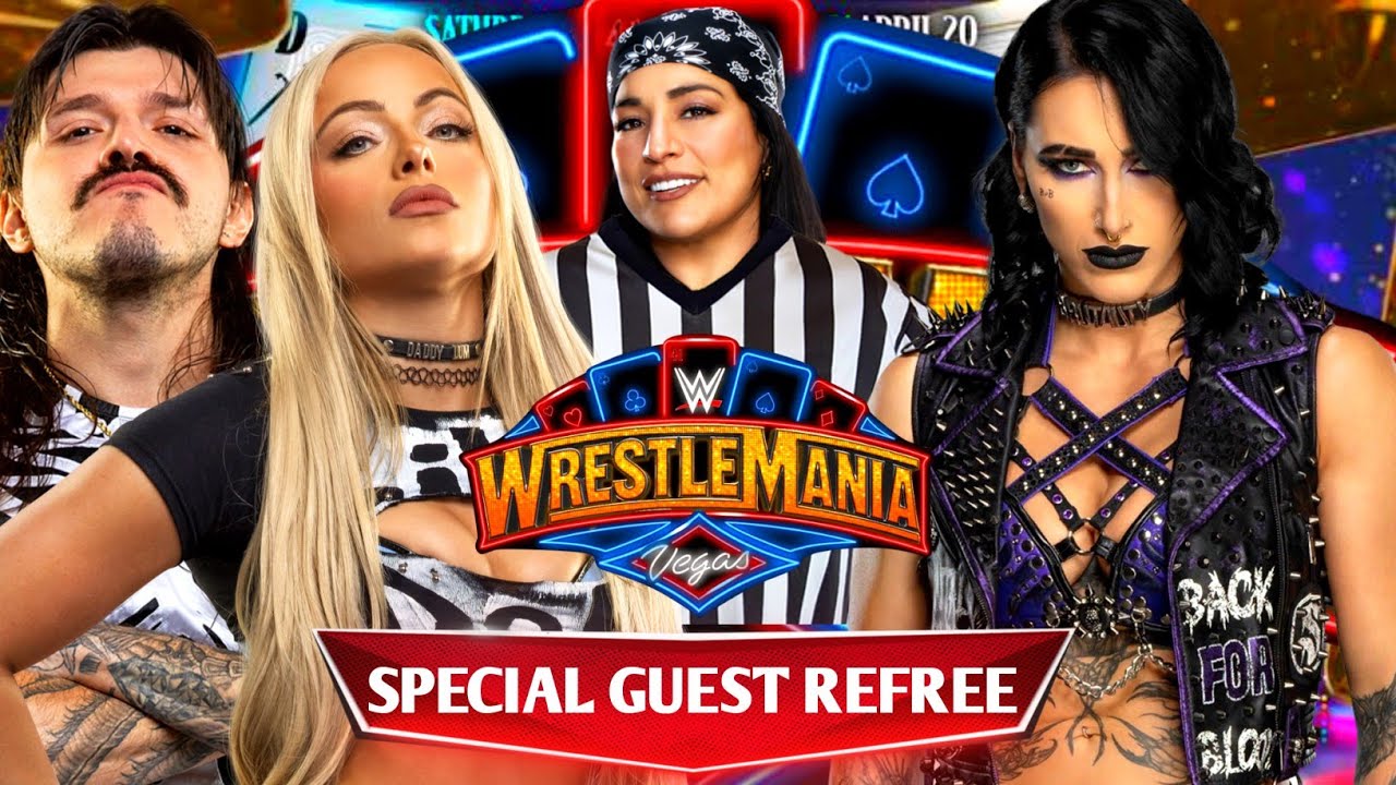 Liv Morgan Vs Rhea Ripley Full Match | Special Guest Referee - Raquel ...