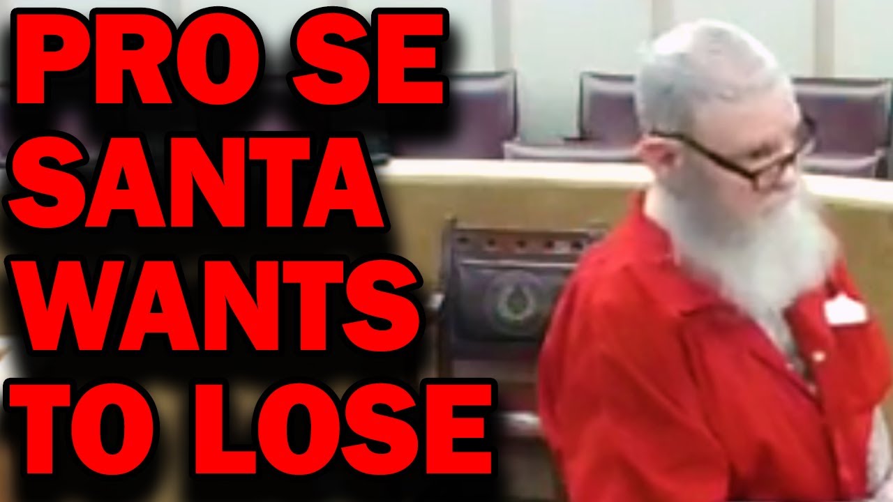 Judge Stevens: Santa Wants A Trial? Santa Gets A Trial! - YouTube