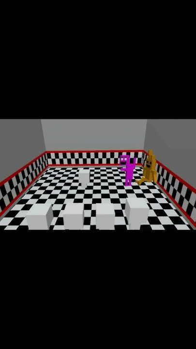 уильям афтон катсцена но в 3Д??? #2023 #animation #gd #lego #анимации # ...