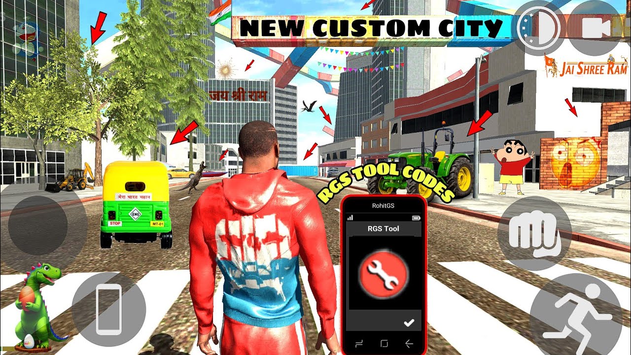 New Custom city code in indian bikes driving 3d || RGS tool all new ...