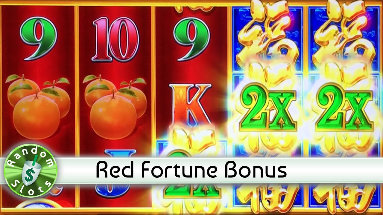 Red Fortune slot machine bonus - YouTube