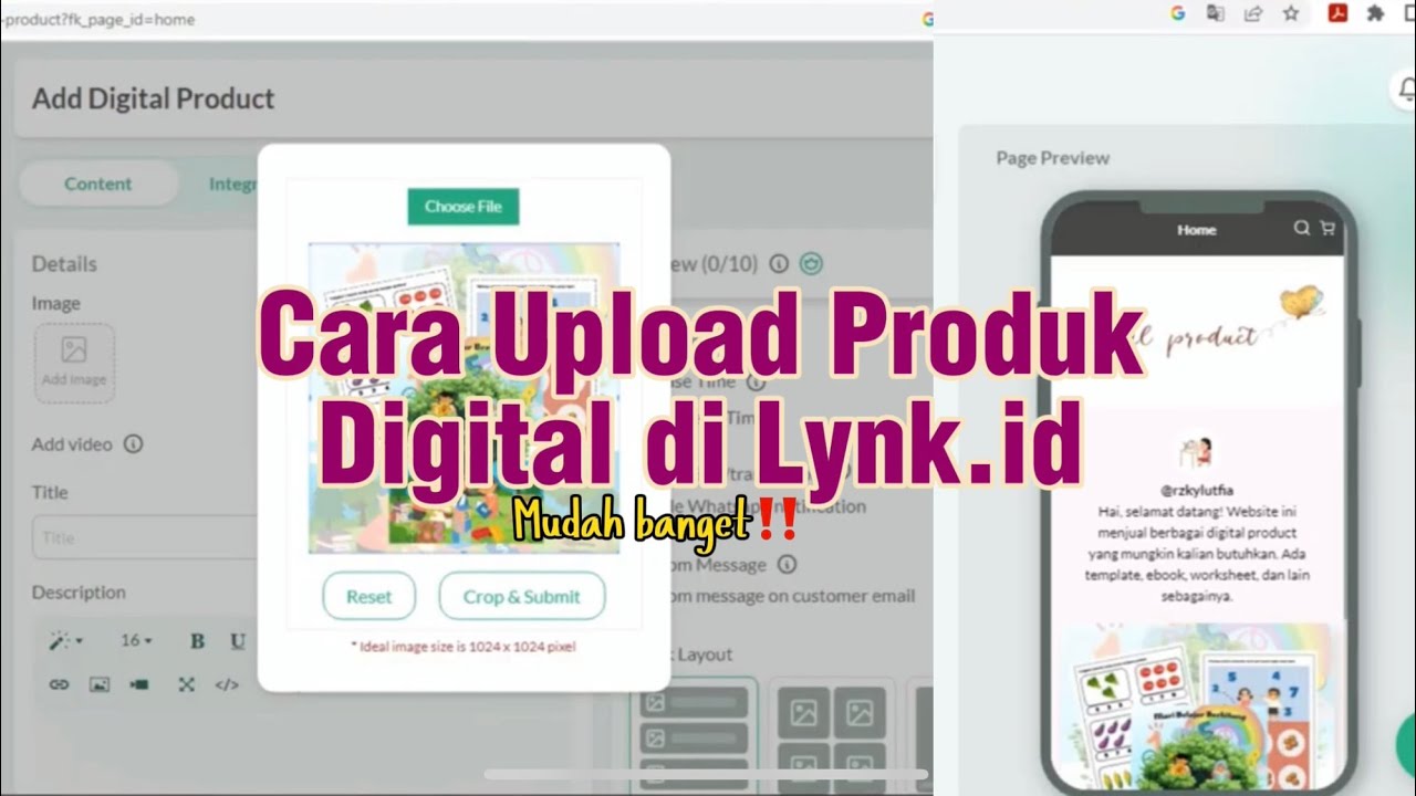 Cara Upload Produk Digital di Lynk id | Cara Jual Produk Digital di Lynk id | Bisnis Online ...