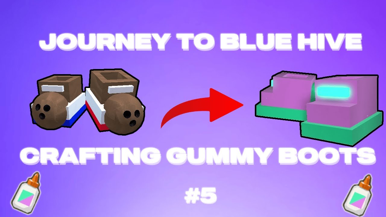 Getting Gummy Boots! (Bee Swarm Simulator) - YouTube