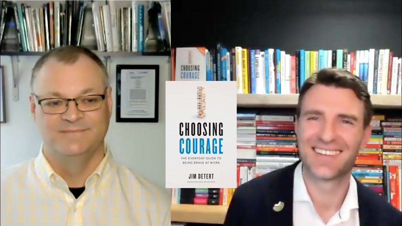 Choosing Courage - Jim Detert - YouTube